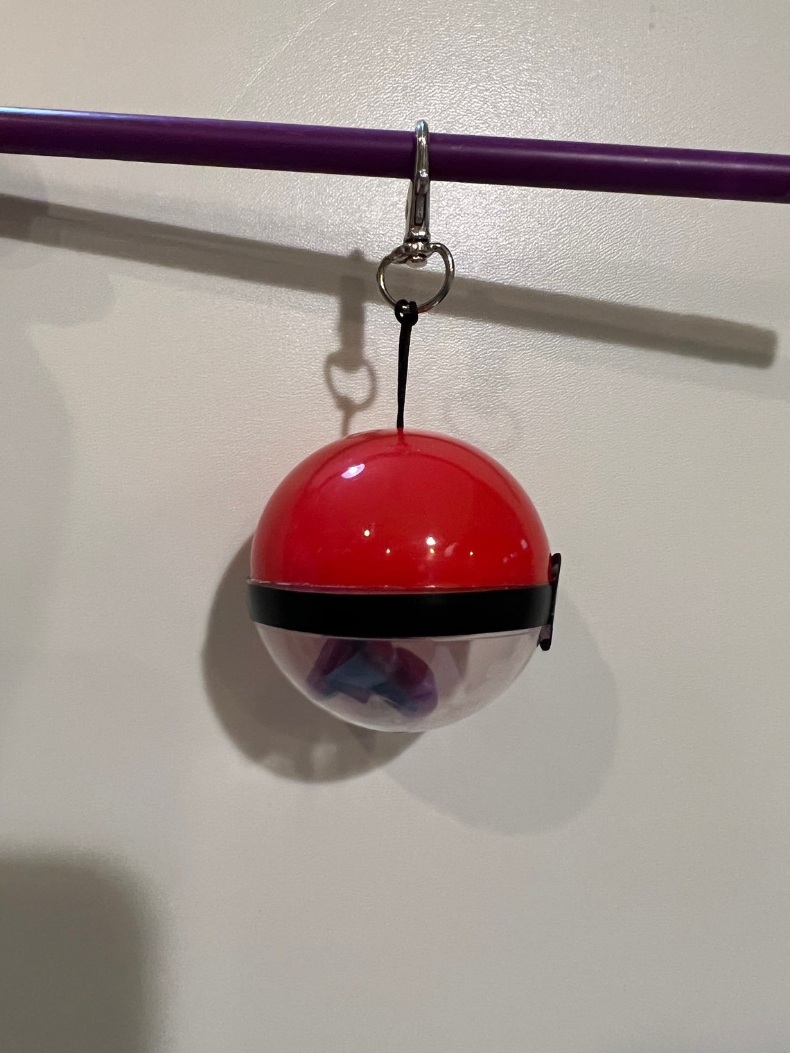 Pokeball Party Favor Keychain - Etsy