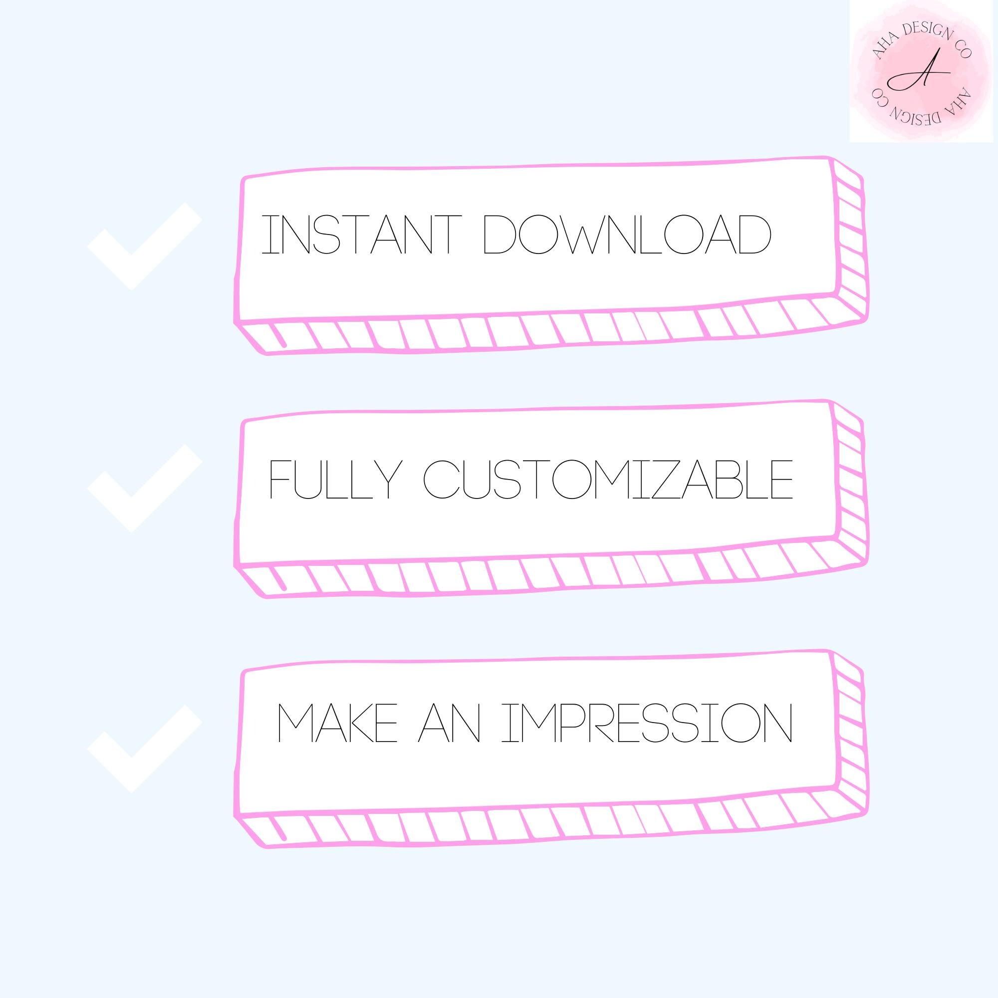 Bow Email Signature Template| Fully Customizable Template | Show off ...