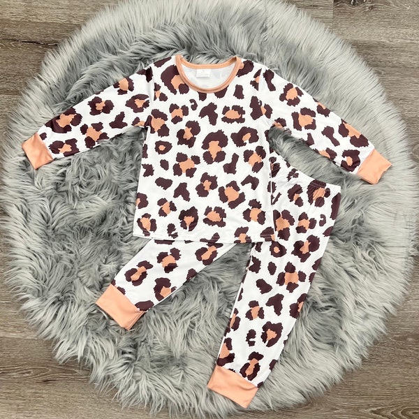 Leopard Pajamas - Etsy