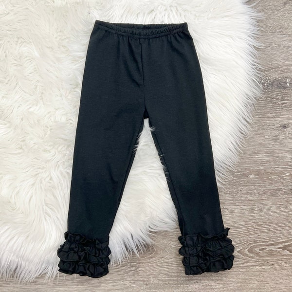 Ruffle Leggings - Etsy