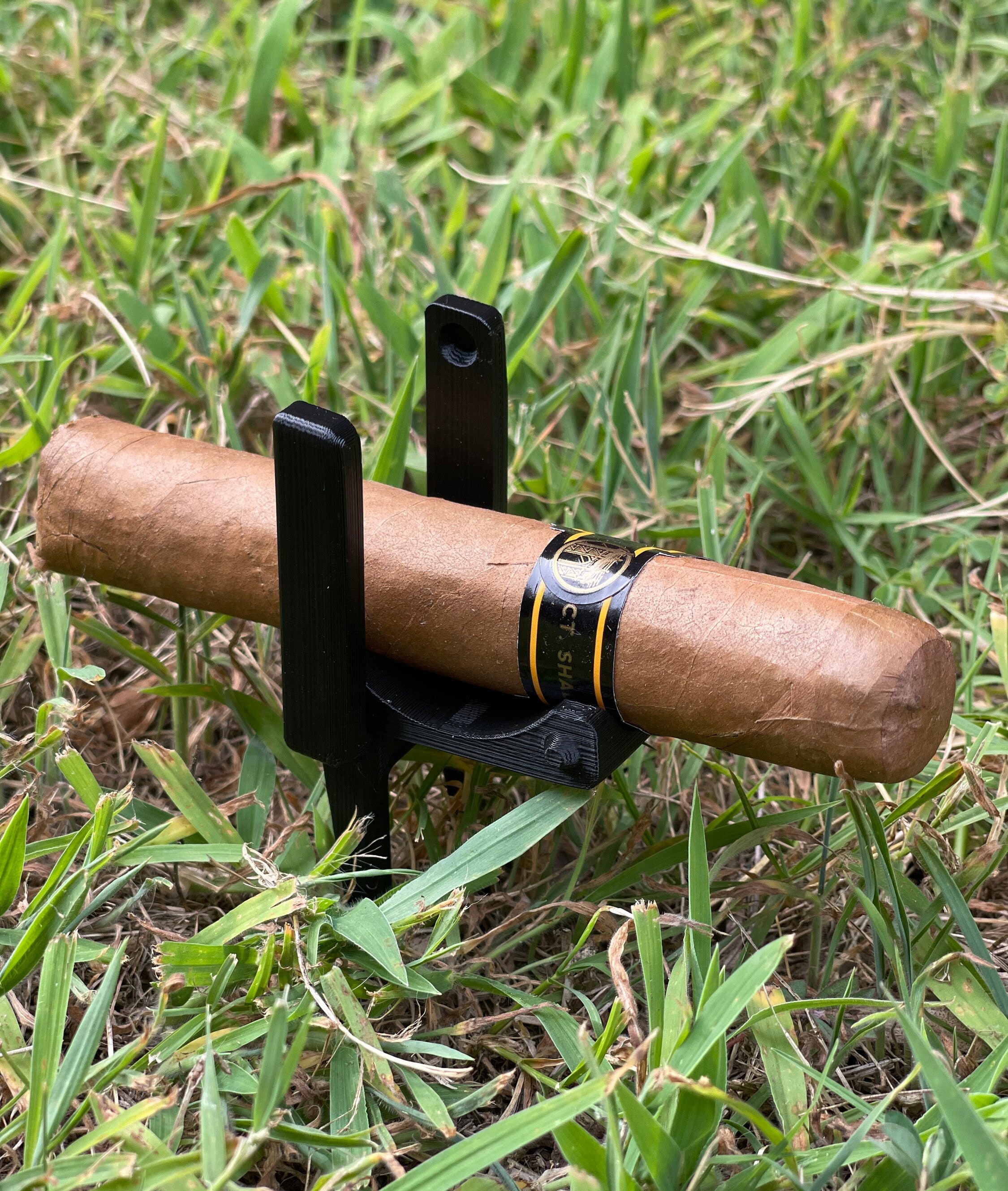 Stick-in-the-ground Cigar Holder for Outdoor Enthusiasts (golf, Hunting ...