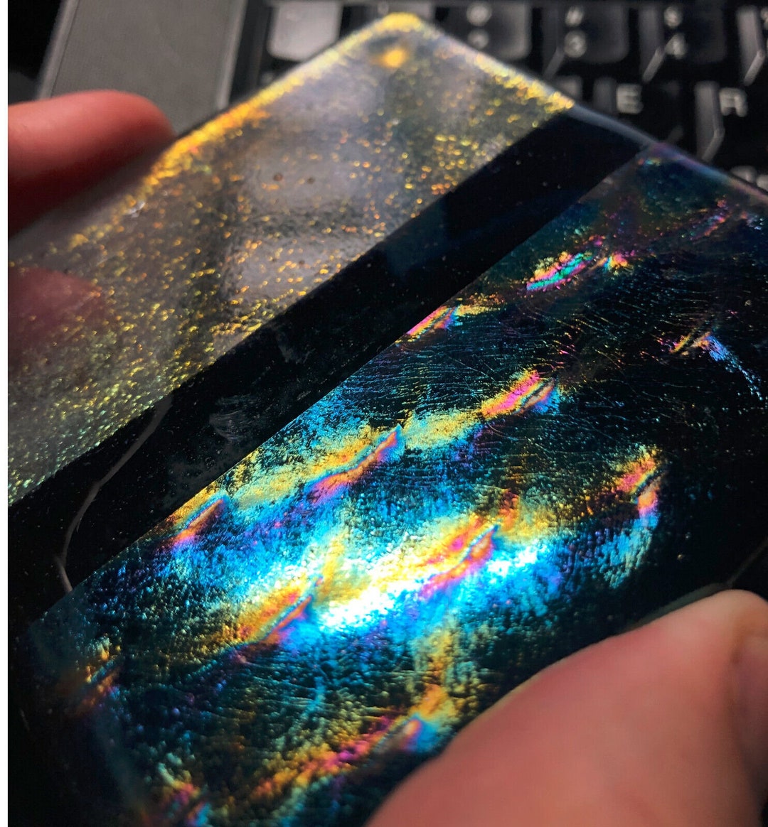 CHRIS PAULSON Black Fused Glass Designer's COASTERS, Set of 4 - Etsy