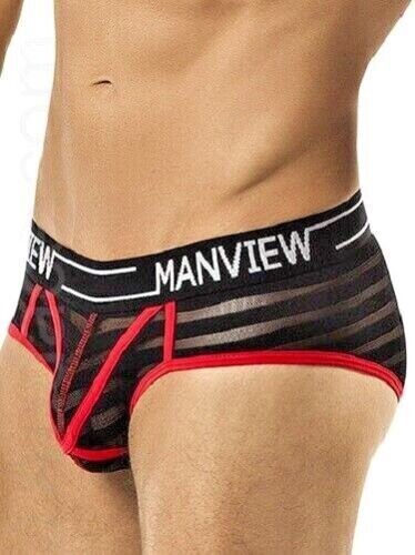 Manview Sheer Bars Brief Sexy Men's Underwear, Naughty and Nice - Etsy