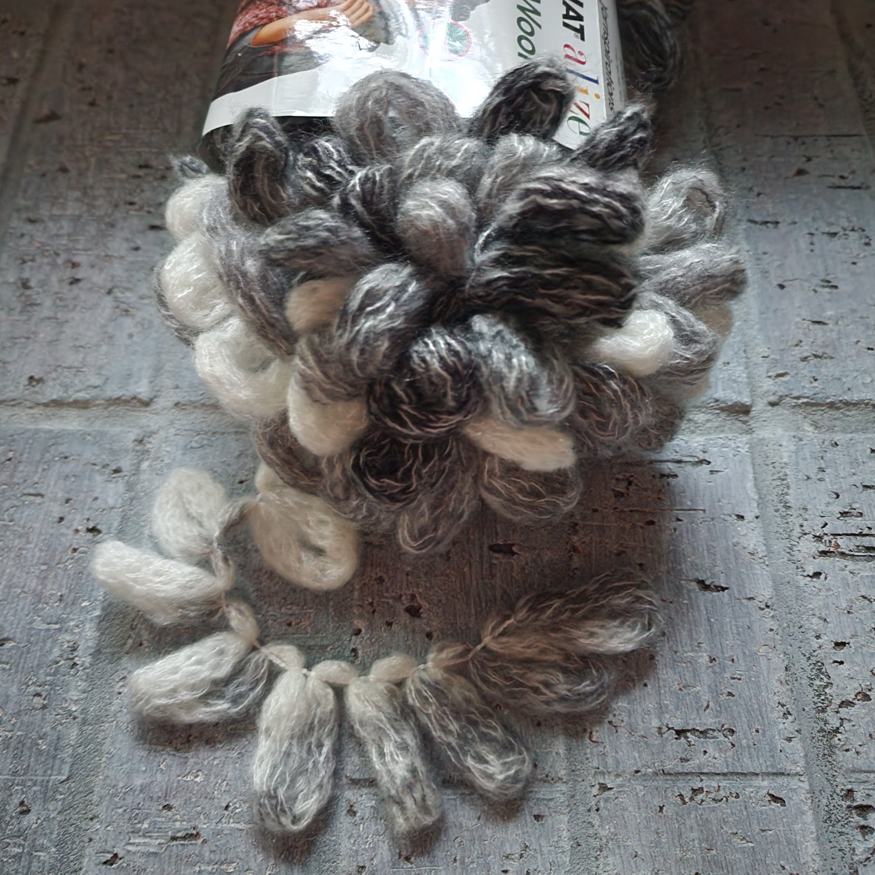 Loop Yarn Bernat Alize EZ Wool VARIOUS COLORS for Finger Knitting or ...