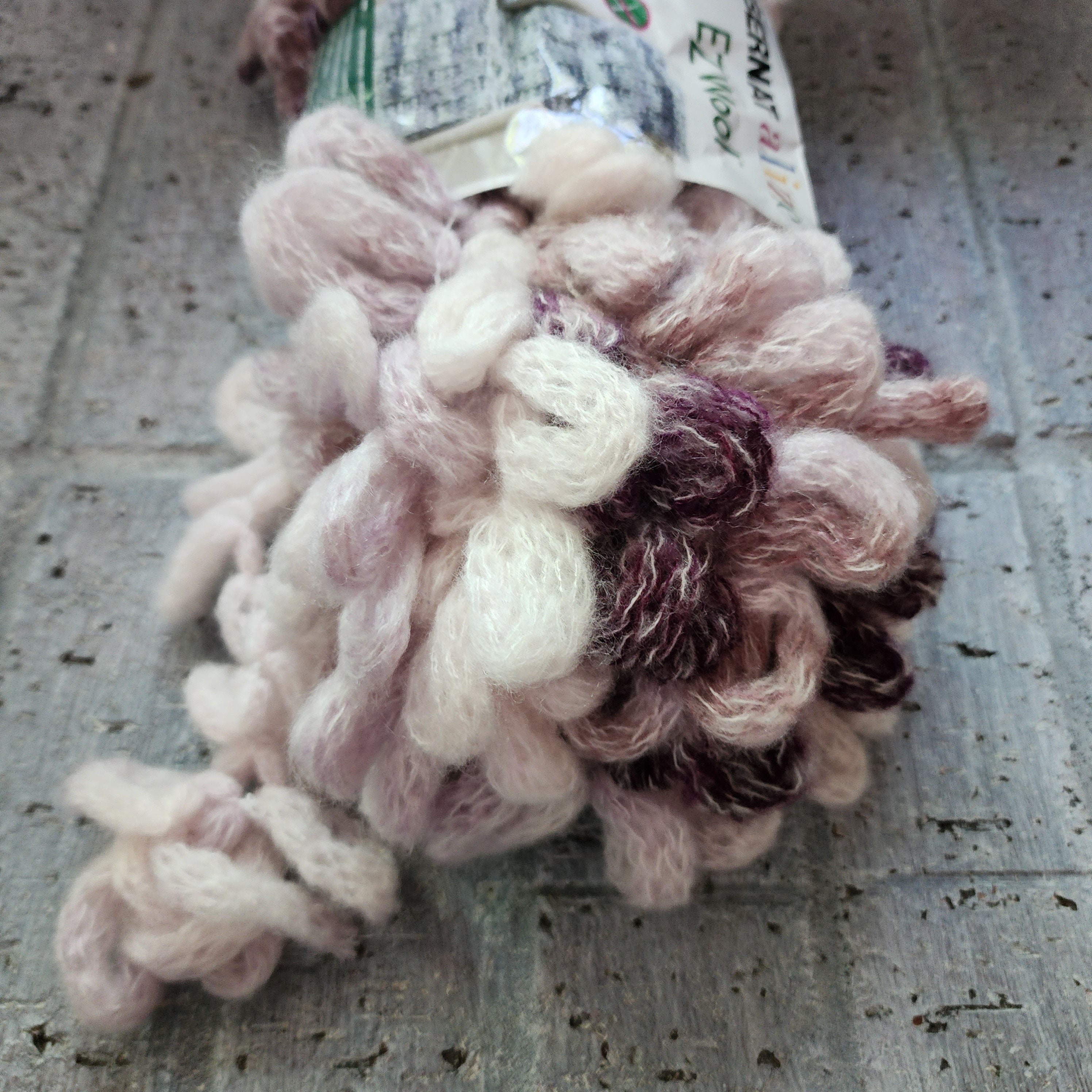 Loop Yarn Bernat Alize EZ Wool VARIOUS COLORS for Finger Knitting or ...