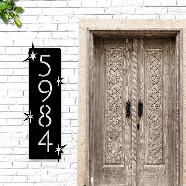 Mid Century Modern House Numbers - Etsy