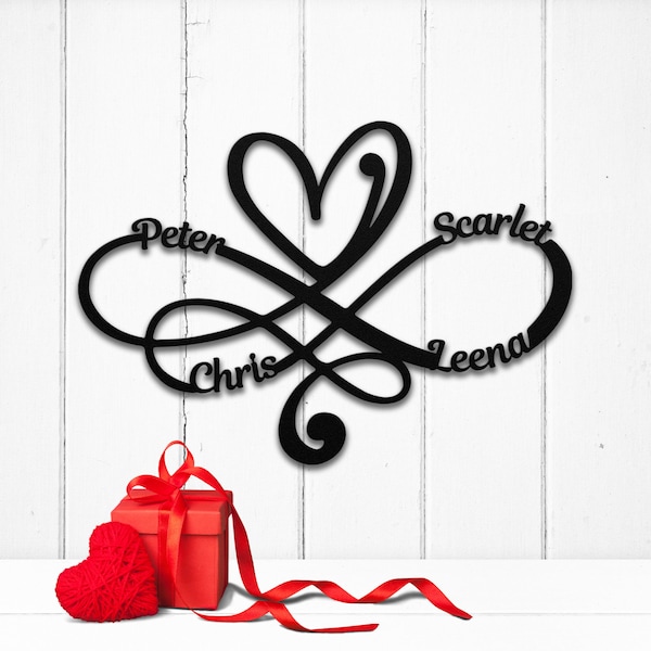 Infinity Name Sign - Etsy