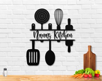 Metal Kitchen Decor - Etsy