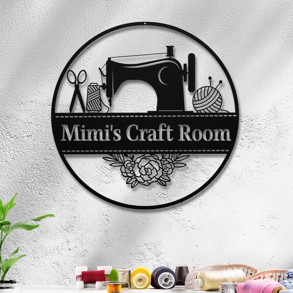 Sewing Room Sign - Etsy