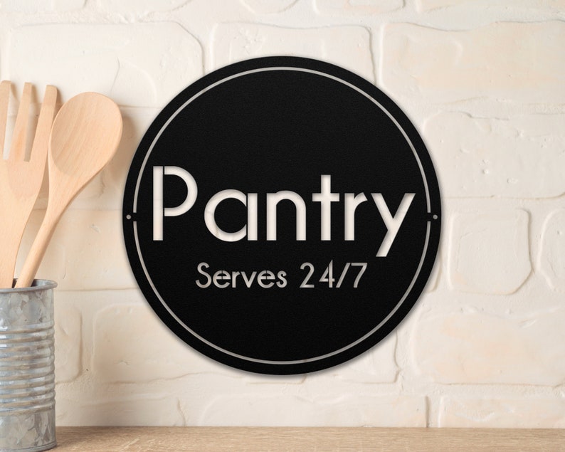 Modern Pantry Sign Farmhouse Pantry Sign Pantry Door Sign - Etsy