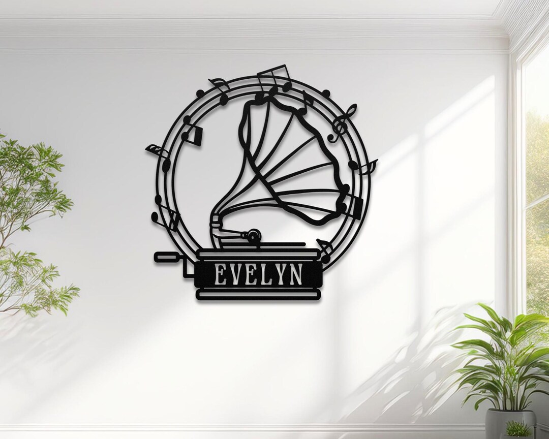 Custom Metal Music Room Decor: Vintage Instrument Wall Art - Etsy