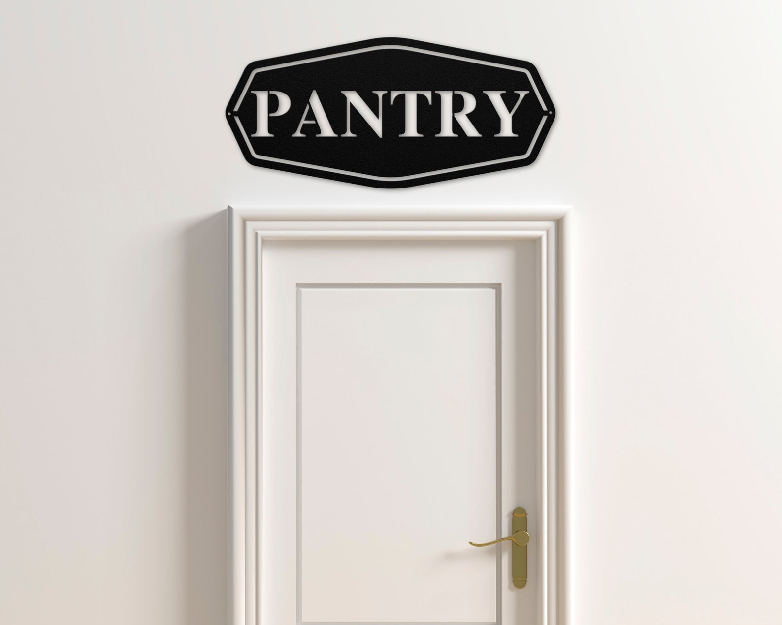 Pantry Sign Metal Farmhouse Kitchen Pantry Sign Pantry Door - Etsy