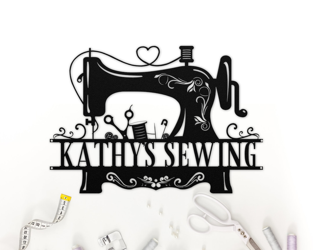 Sewing Room Sign, Personalized Sign, Quilting Sign, Craft Room Decor ...