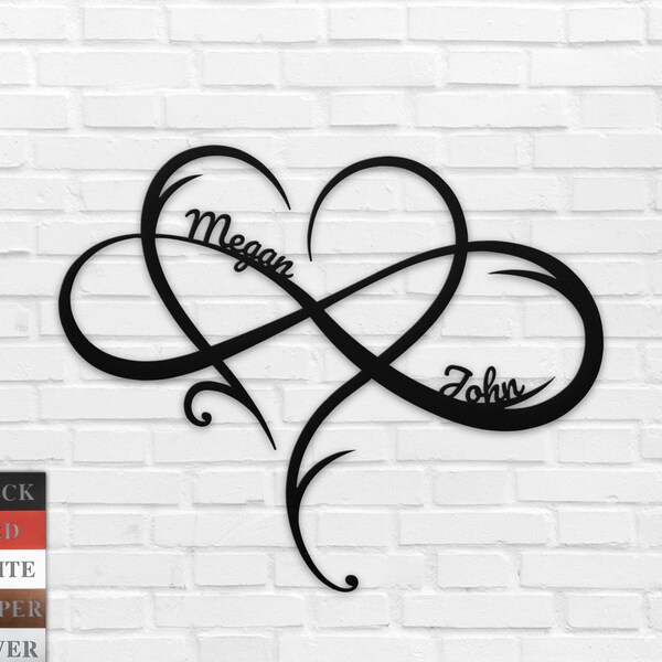 Infinity Name Sign - Etsy