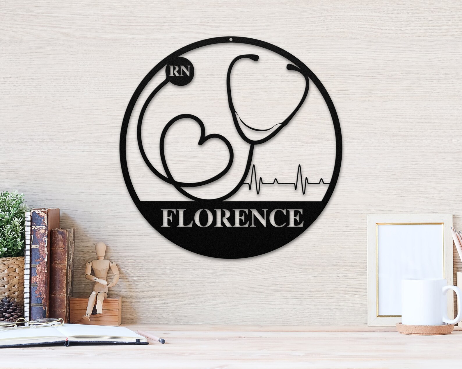 Personalized Nurse Sign Custom Nurse Gift Nurse Metal Sign - Etsy
