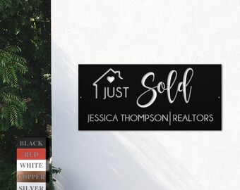 Just Sold Closing Sign - Etsy