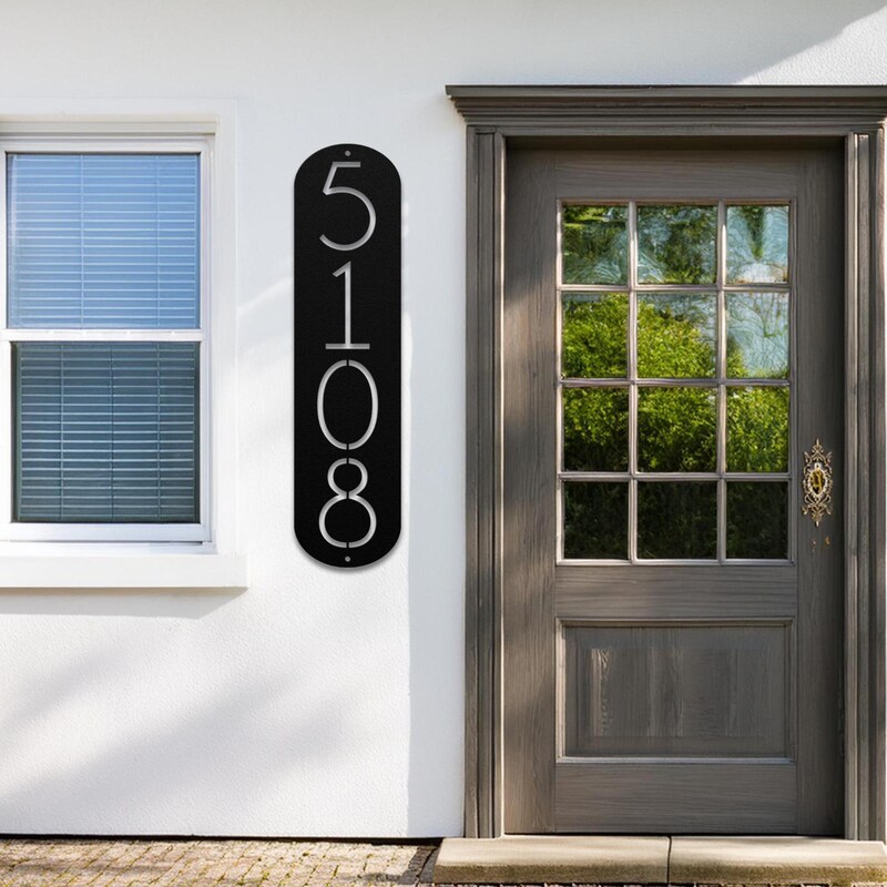 Vertical House Numbers - Etsy