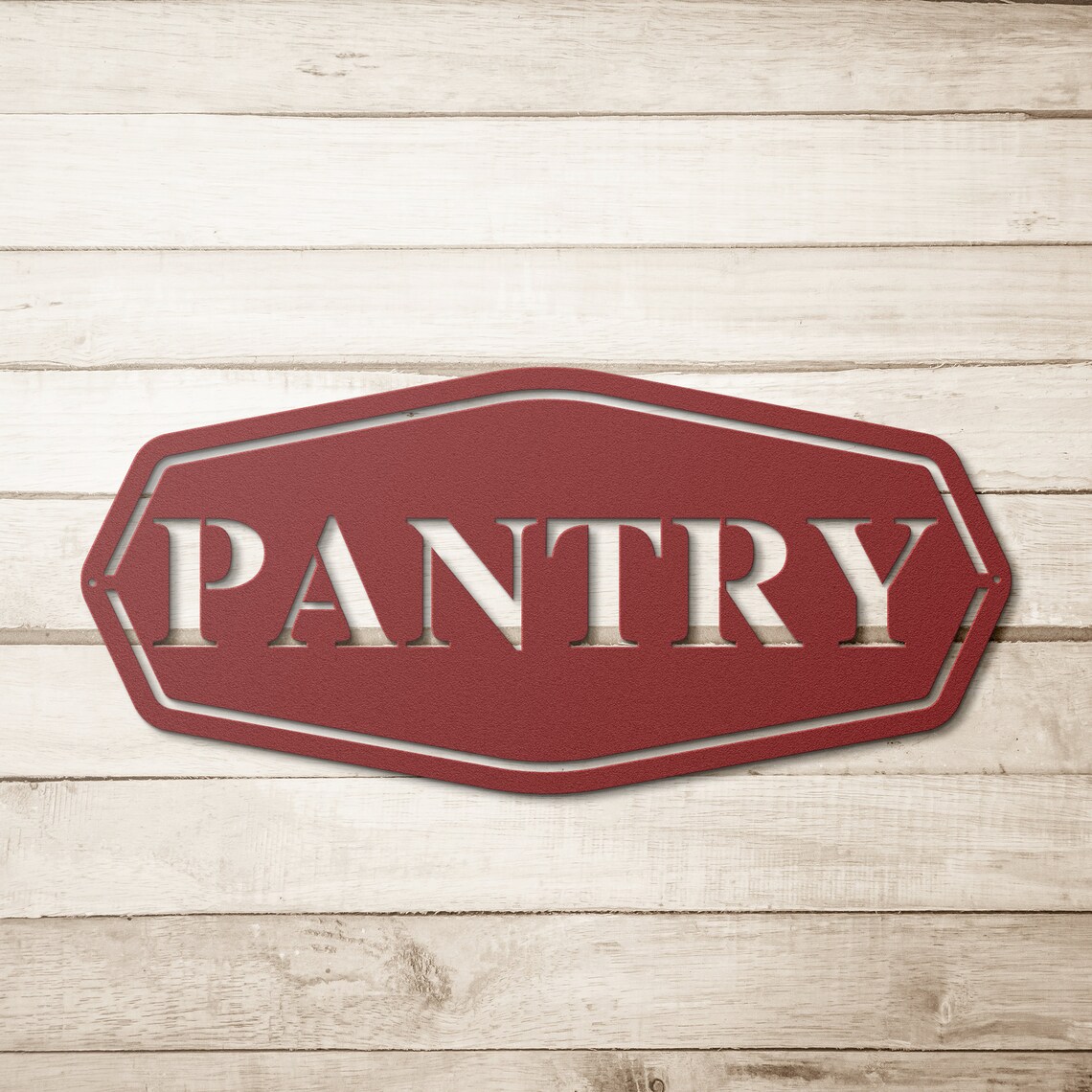 Pantry Sign Metal Farmhouse Kitchen Pantry Sign Pantry Door - Etsy