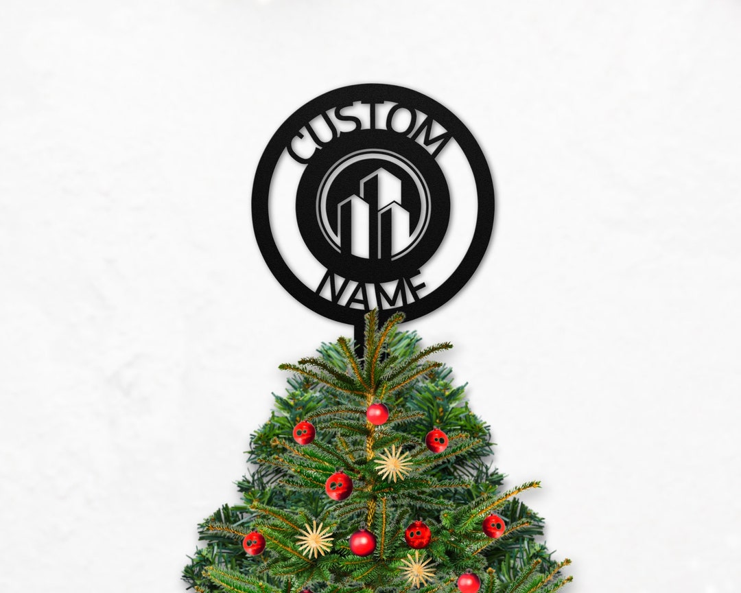 Customize Your Own Tree Topper! Personalize Your Holiday Decor, Custom ...