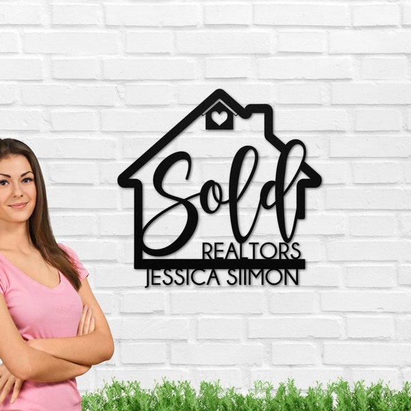 Realtor Sold Sign - Etsy