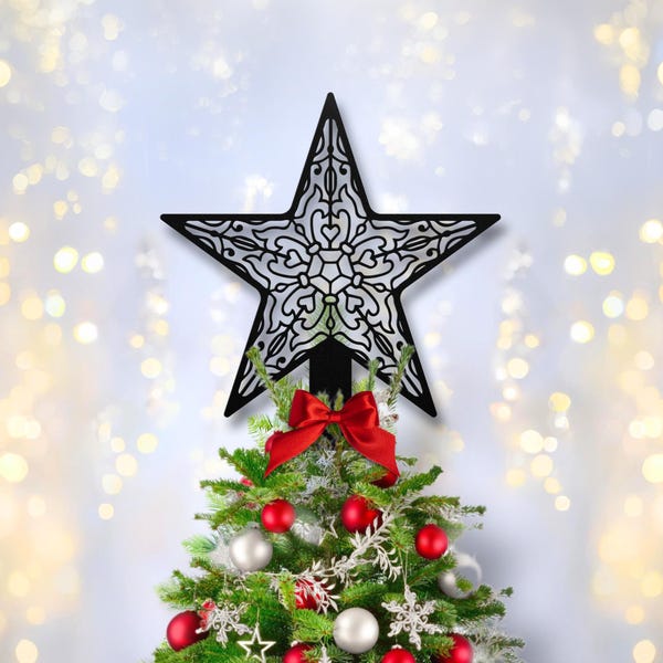 Tree Topper Star - Etsy