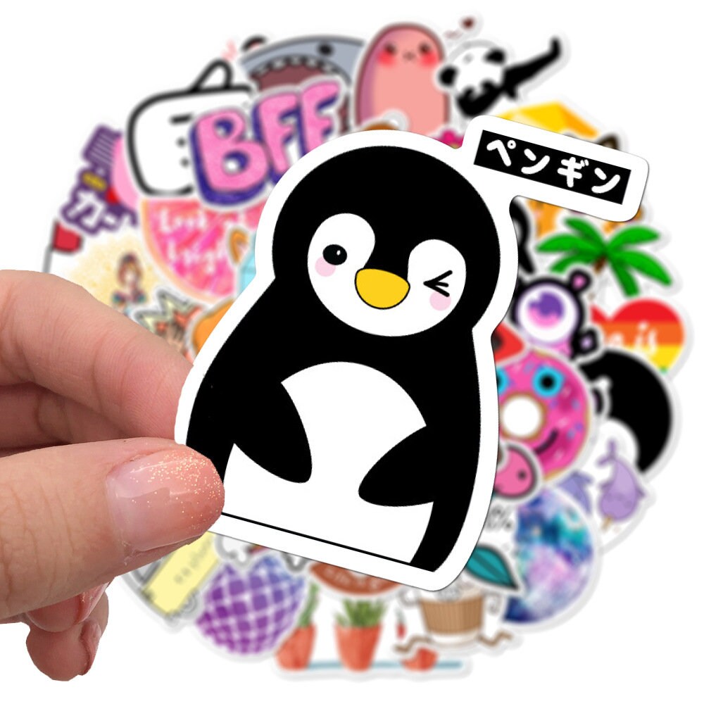 100 Stickers INS 1 Theme Design Cute Aestheic Stickers Collection - Etsy