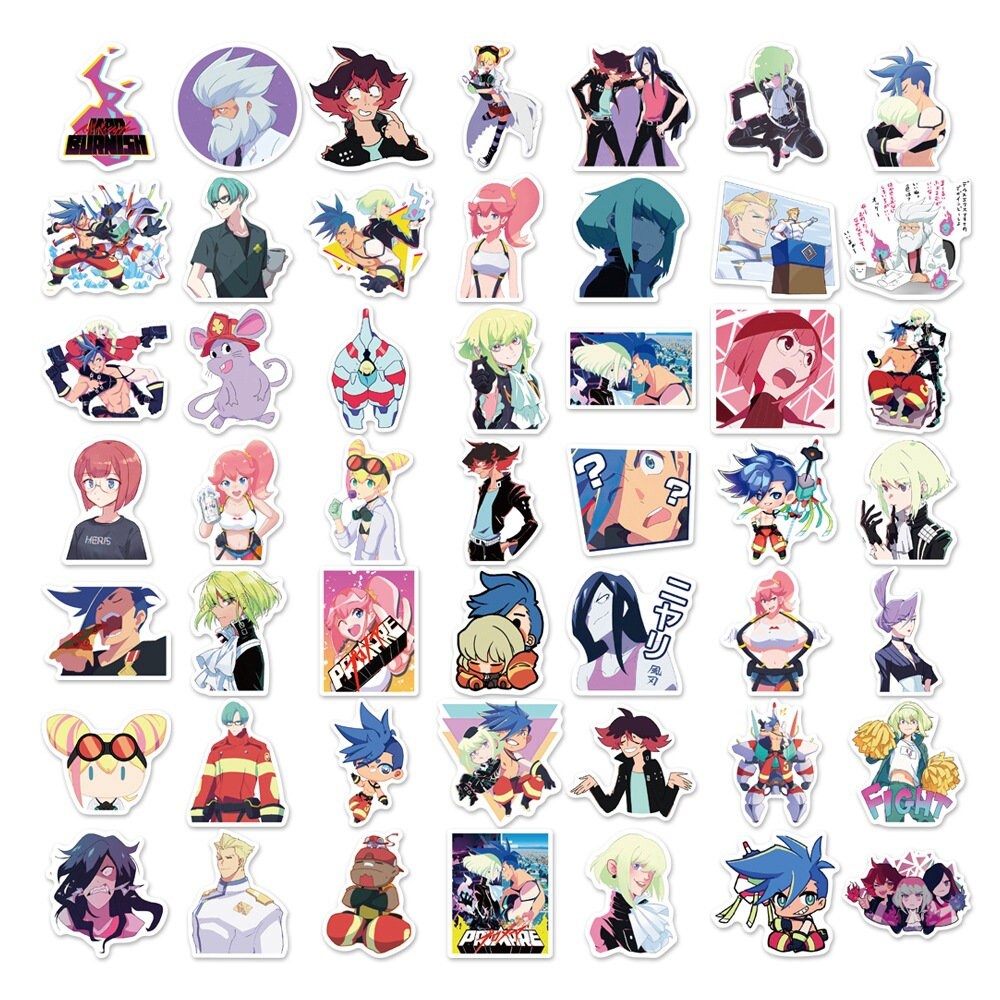 100 Stickers Promare Anime Movie Theme Design Cute Aestheic - Etsy ...