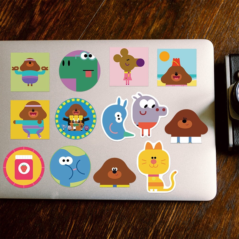 50 Stickers Hey Duggee Design Cute Aesthetic Stickers Decal Collection ...