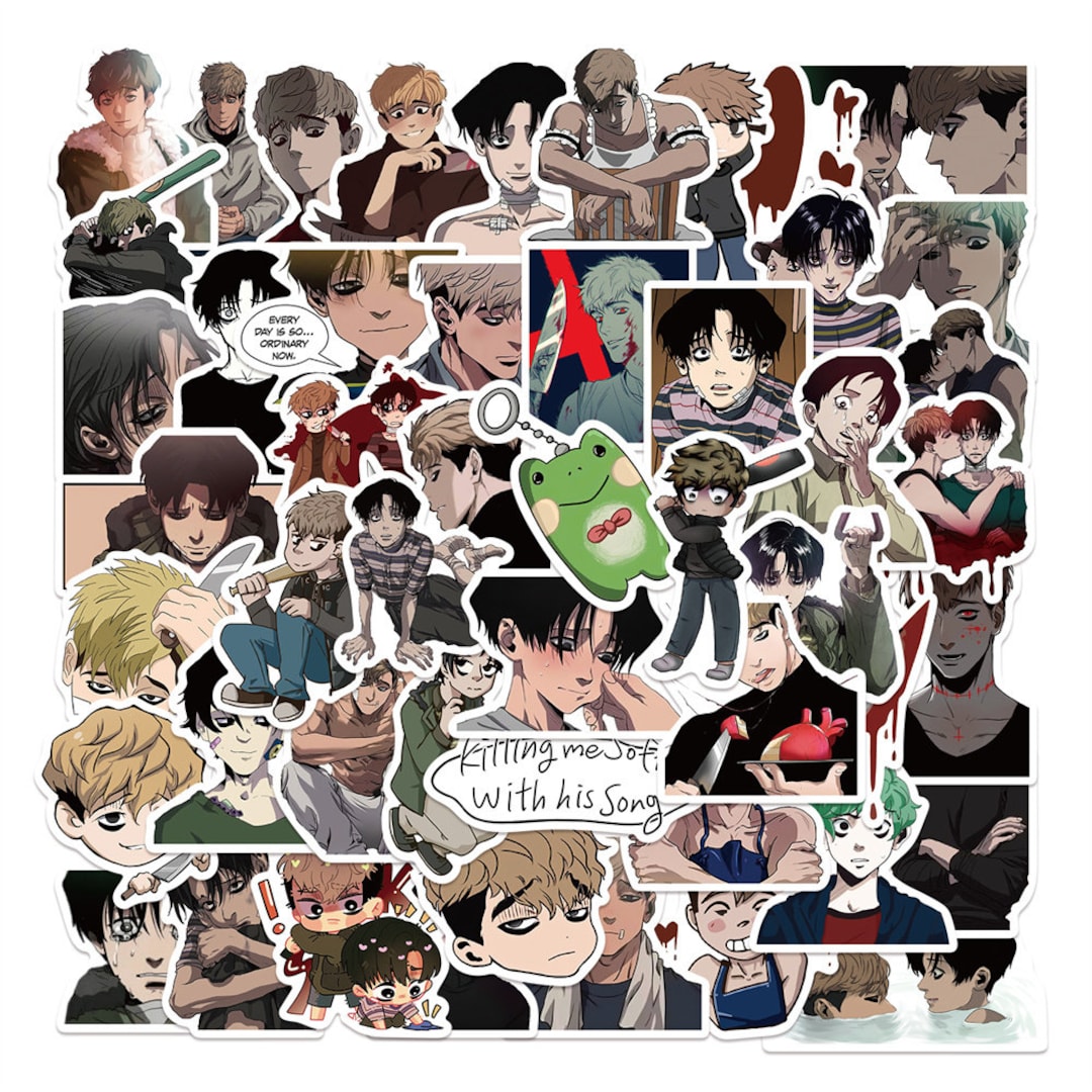 50 Stickers Killing Stalking Design Cute Aesthetic Stickers Decal ...