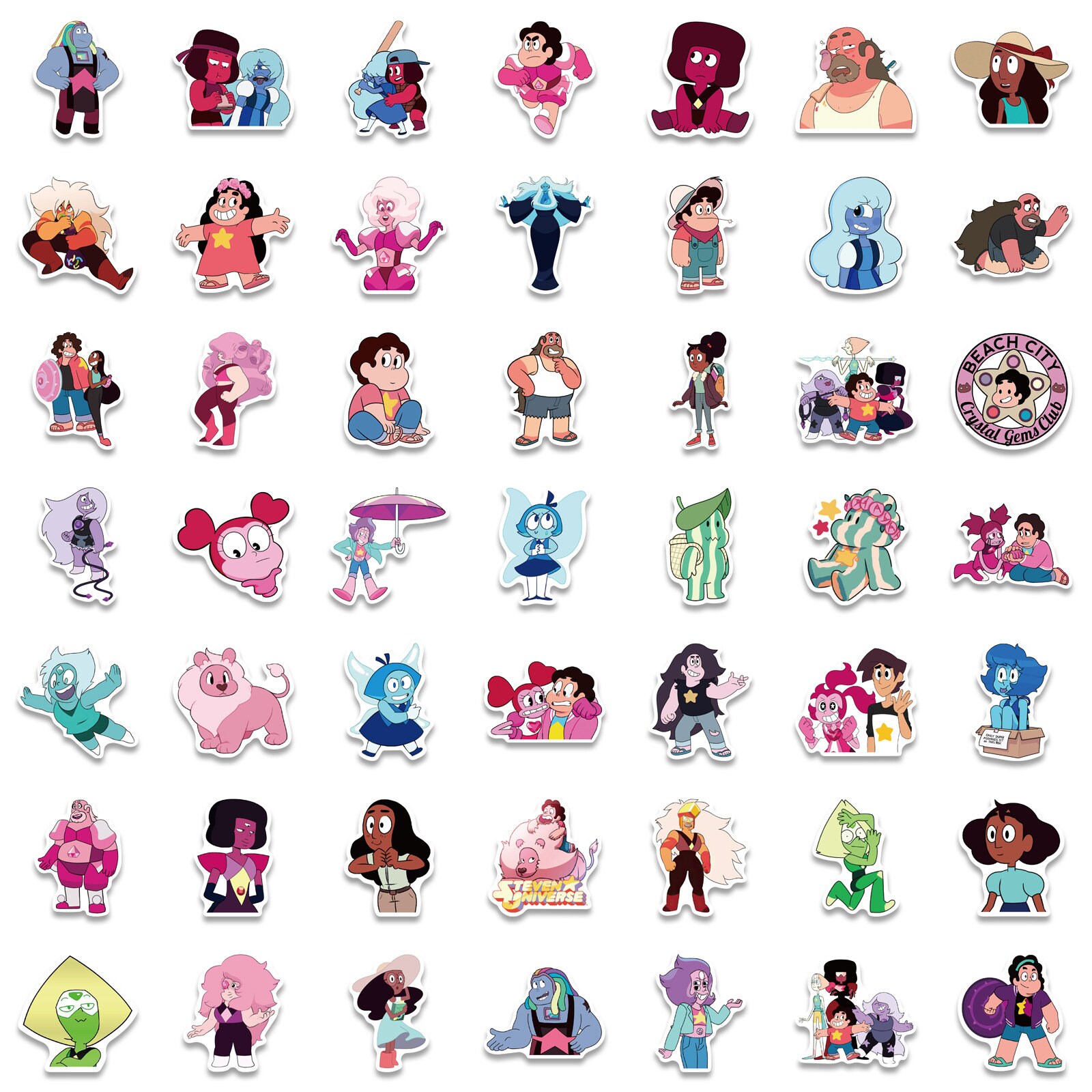 100 Stickers Steven Universe Cartoon Theme Design Cute - Etsy Australia