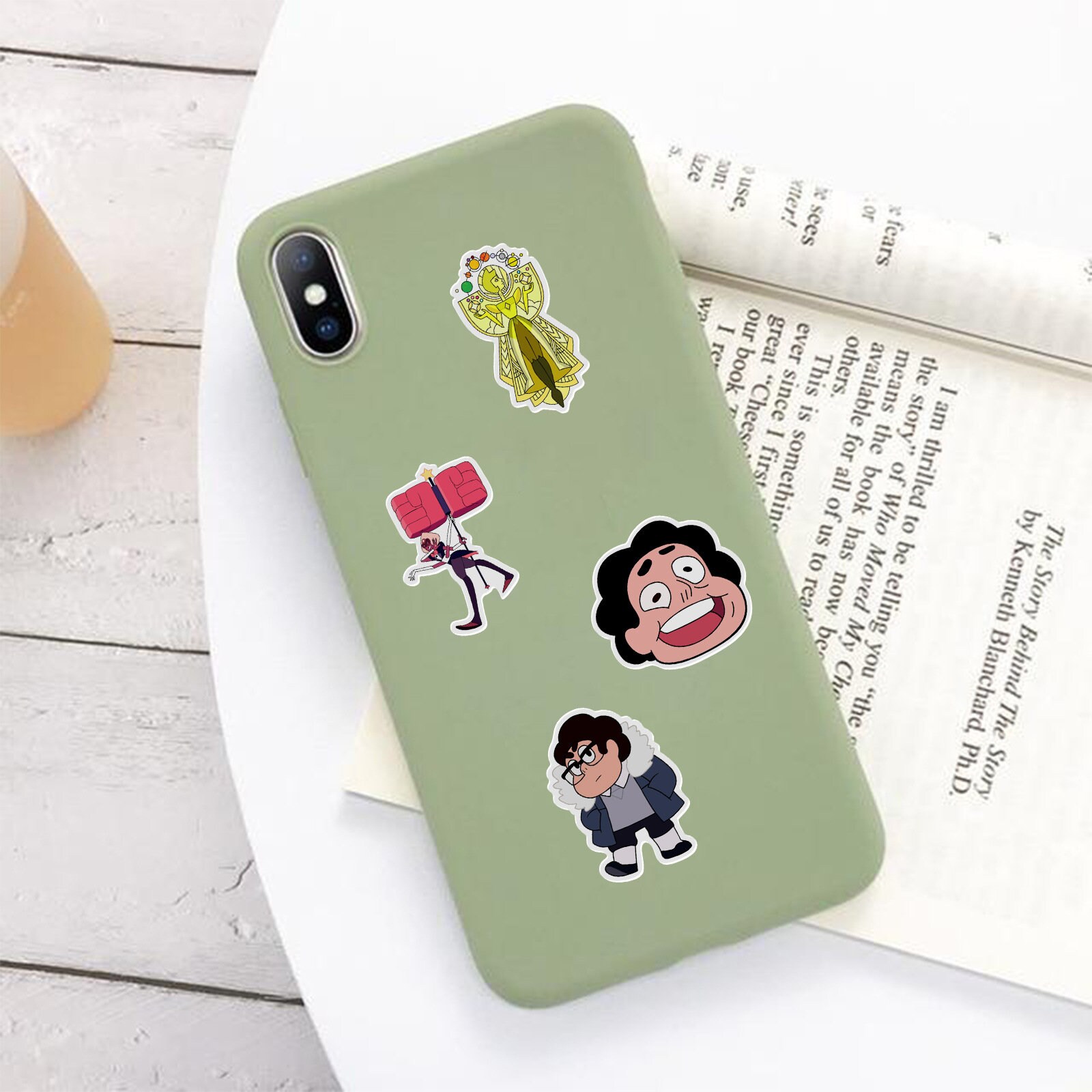 100 Stickers Steven Universe Cartoon Theme Design Cute Aestheic ...