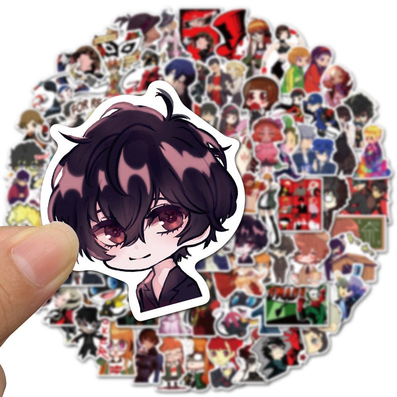 100 Stickers Persona Game Theme Design Cute Aestheic Stickers - Etsy