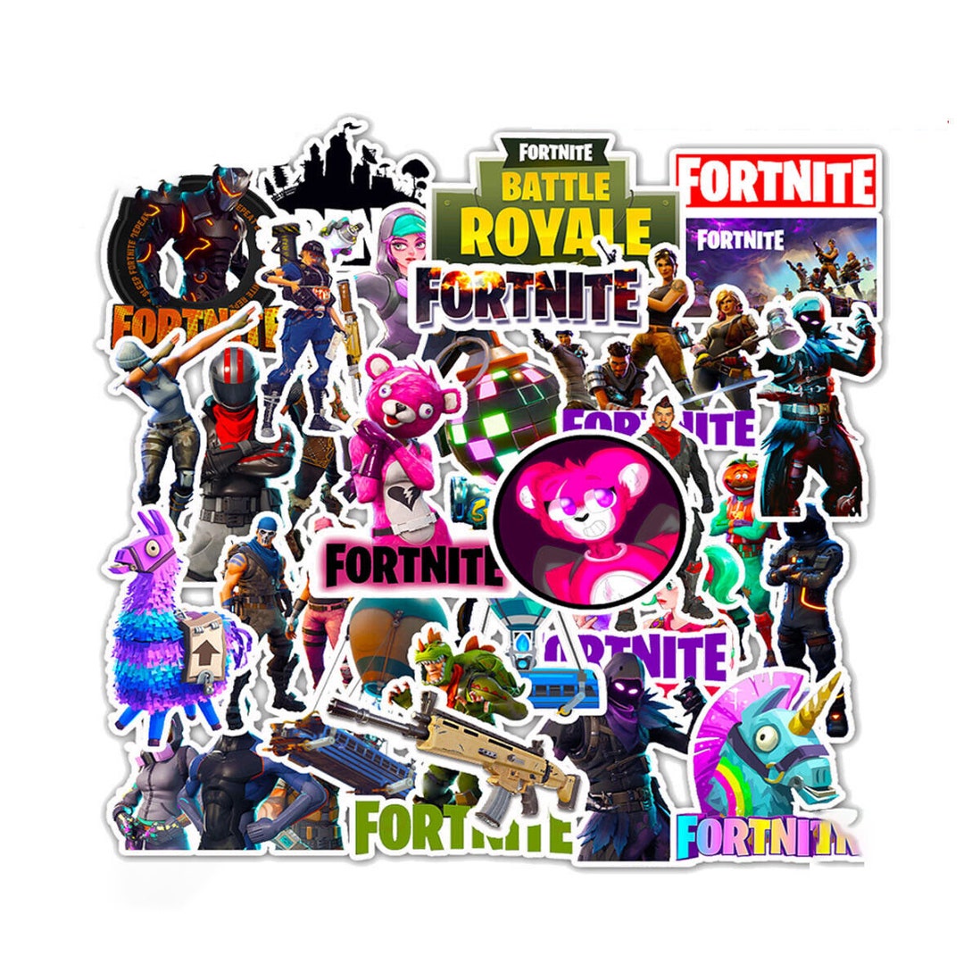 46 Stickers Pixelated Action Legendary Gaming Design Cute Aesthetic ...