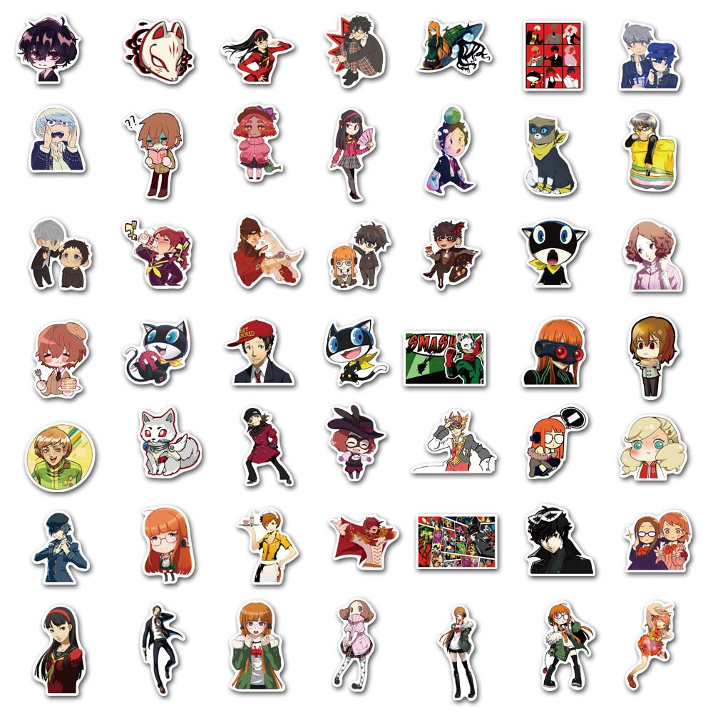 100 Stickers Persona Game Theme Design Cute Aestheic Stickers - Etsy