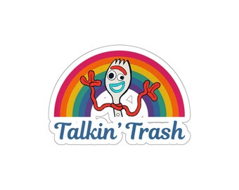 Forky Trash Sticker - Etsy