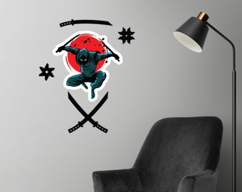 Wood Ninja Wall Art - Etsy