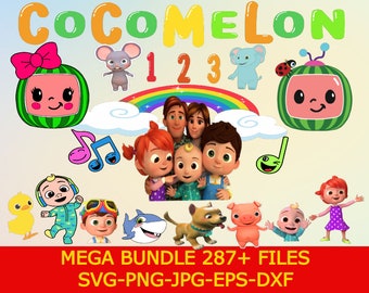 Cocomelon Svg - Etsy