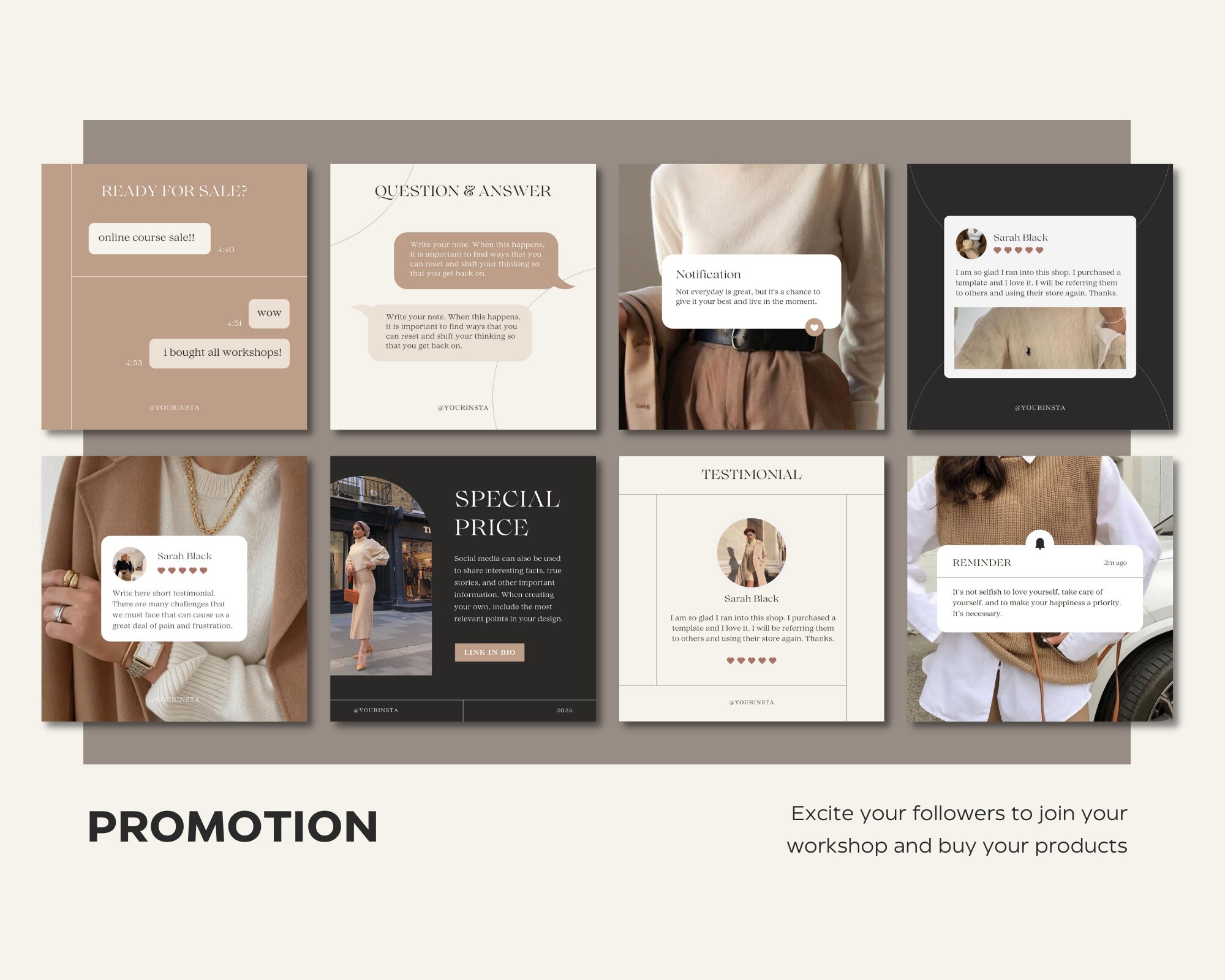 Coach Instagram Canva Template, Instagram for Coach, Social Creator ...