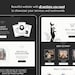 Spiritual Website Template Canva, Mystical Website, Witch Website ...