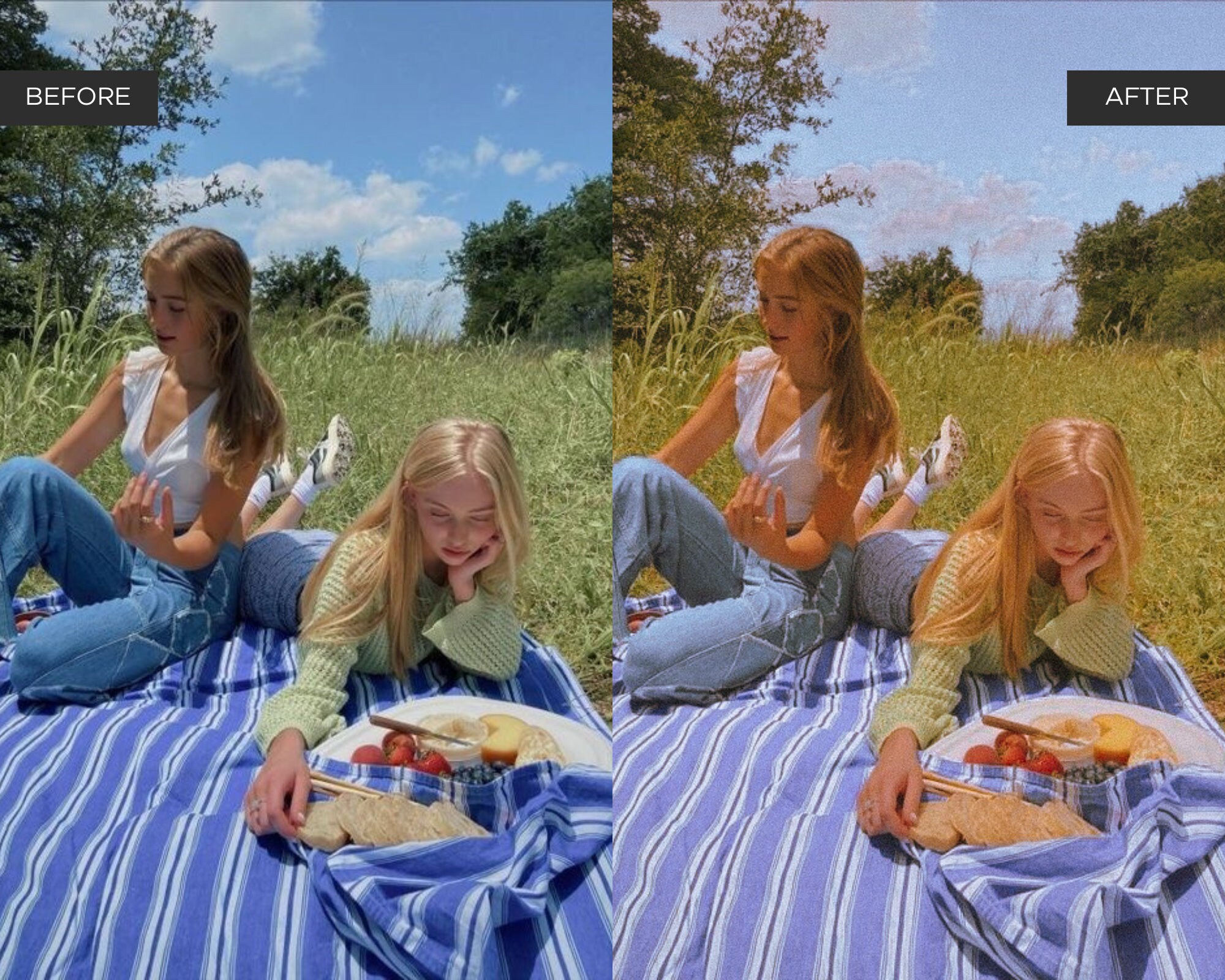 Nostalgia Presets Lightroom, Vintage Presets Instagram, Polaroid ...