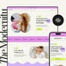 Spiritual Website Template Canva, Mystical Website, Magic Astrologer ...
