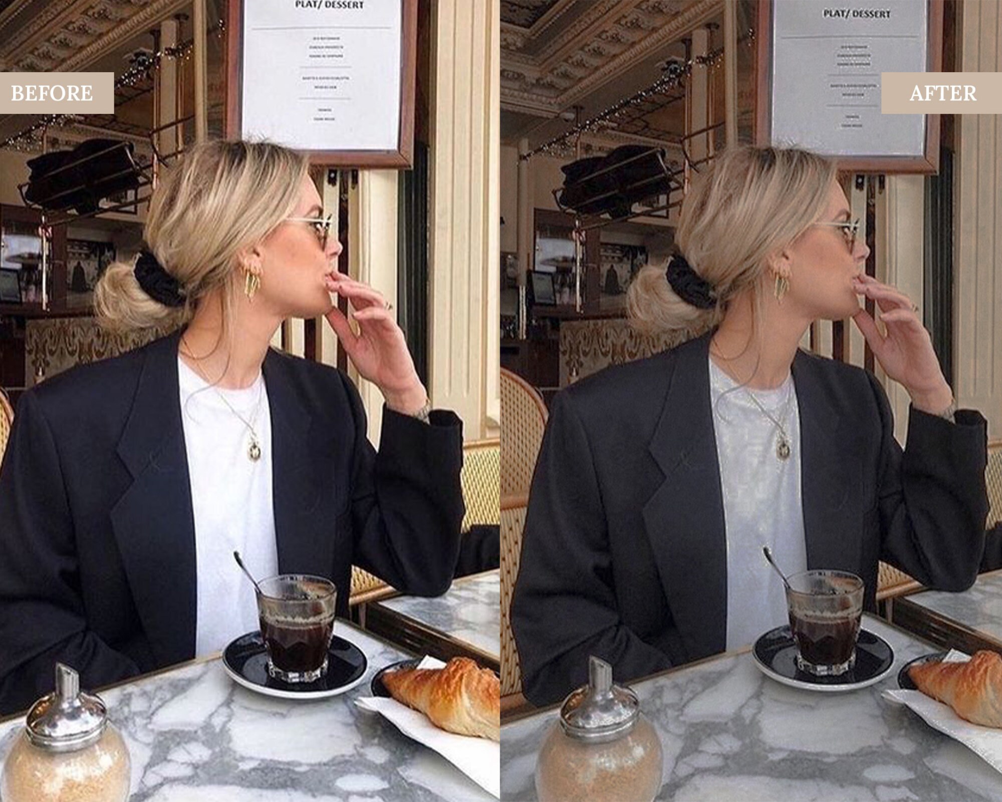 Darkened Trendy Lightroom Mobile Presets, Blogger Presets Instagram ...