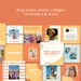 Rainbow Colorful Instagram Canva Templates, Bright Color Social Media ...