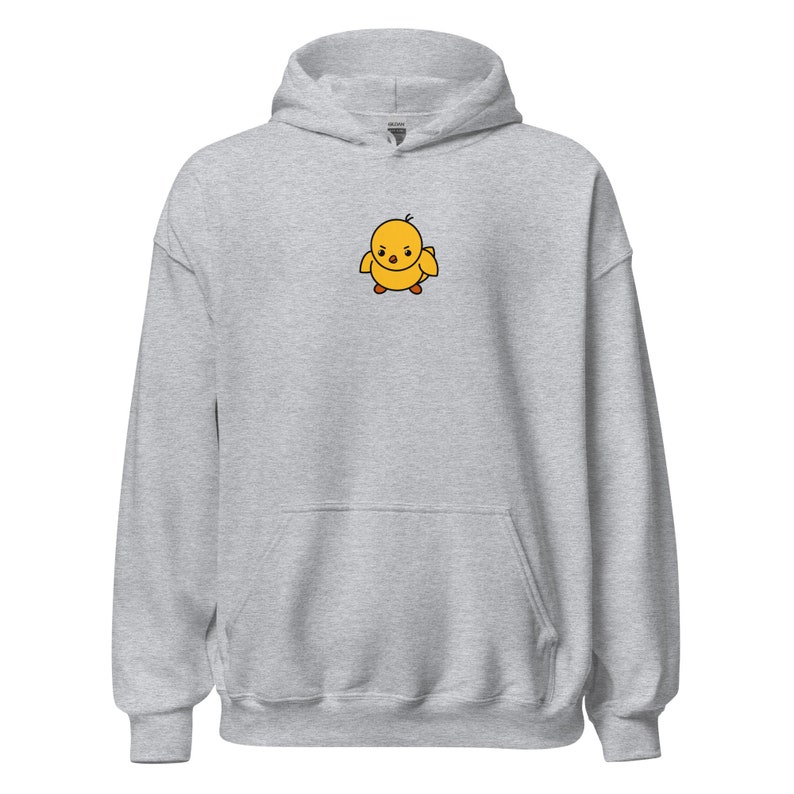Cute Angy Ducky Hoodie Women's Funny Sweatshirt Duck - Etsy