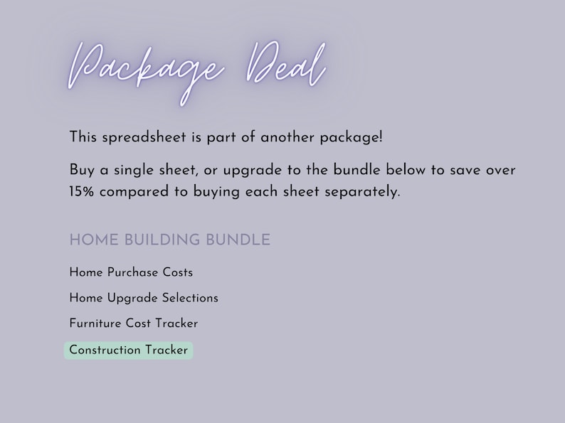 Construction Tracker | Spreadsheet Template | Gantt Chart | Google ...