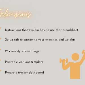 PPL Workout Tracker Spreadsheet (google Sheets) - Etsy