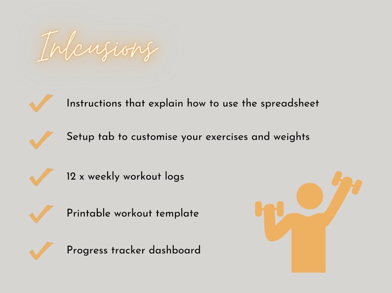 PPL Workout Tracker Spreadsheet (google Sheets) - Etsy