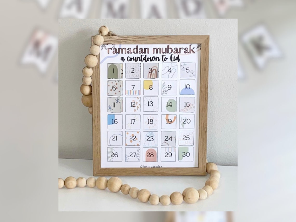 Ramadan Activity, Ramadan Printables, Ramadan Advent Calender, Ramadan ...