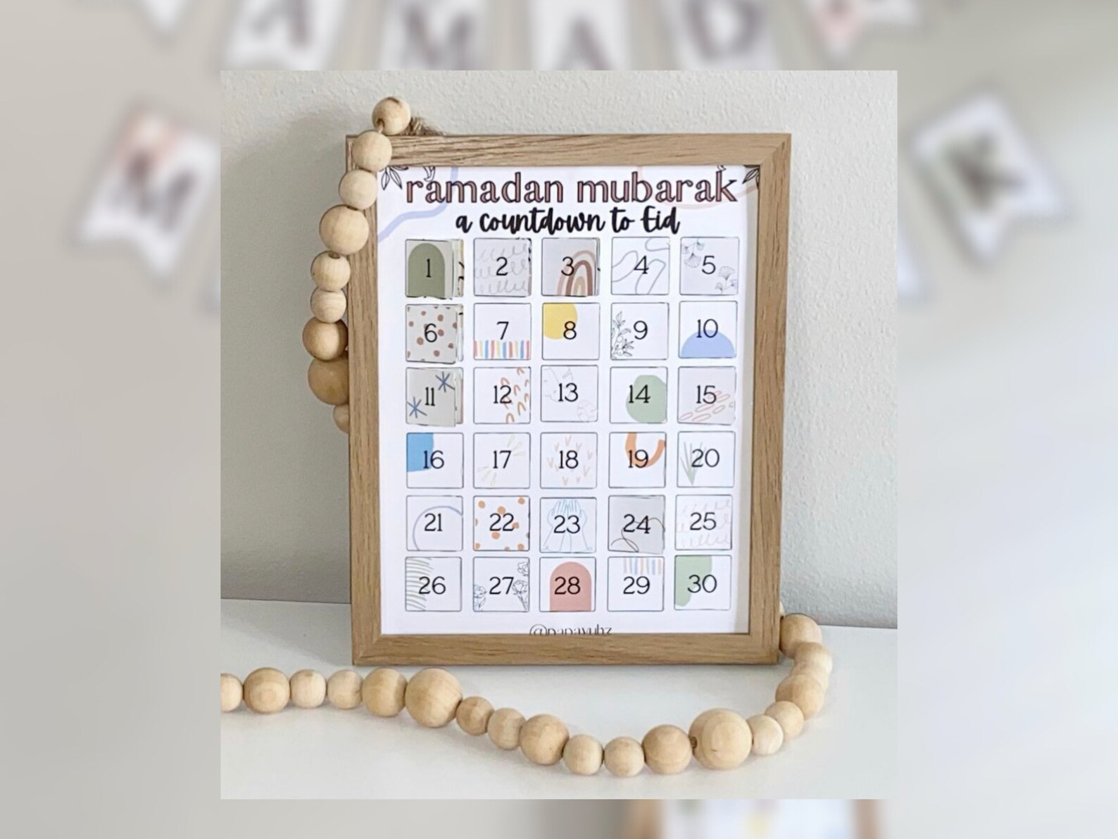 Ramadan Activity, Ramadan Printables, Ramadan Advent Calender, Ramadan ...