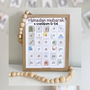 Ramadan Activity, Ramadan Printables, Ramadan Advent Calender, Ramadan ...